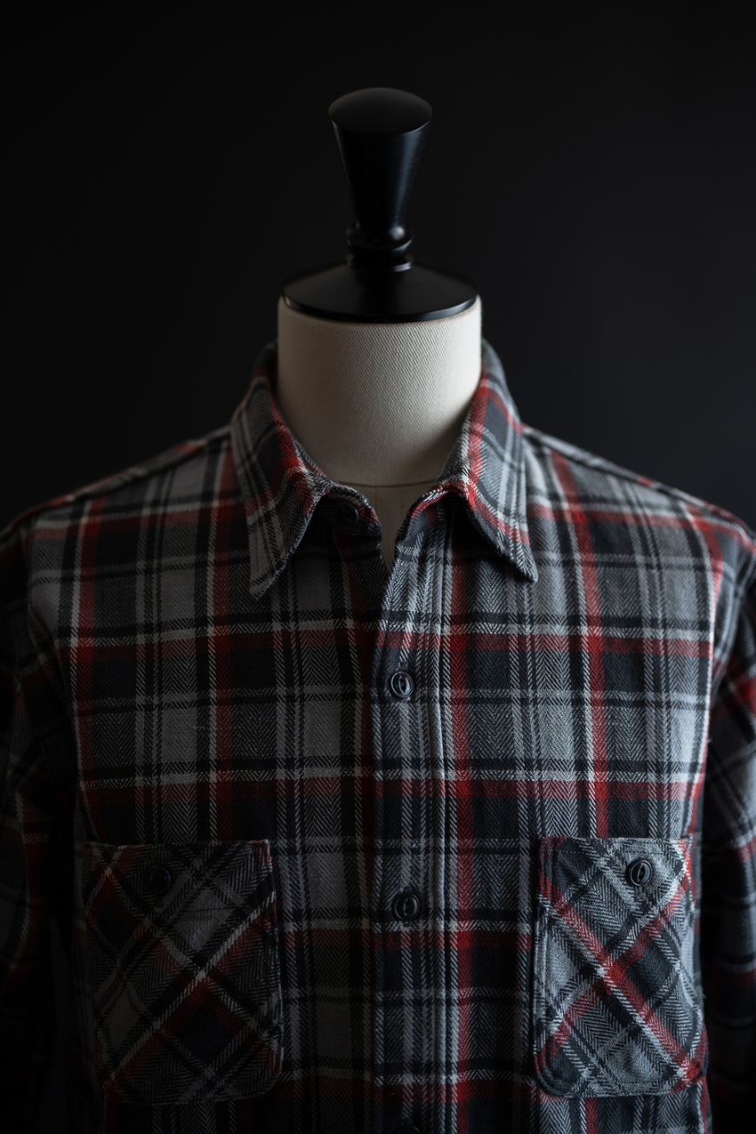 MS011D (62) HEAVY COTTON FLANNEL SHIRT – BIG JOHN【公式】オンラインショップ
