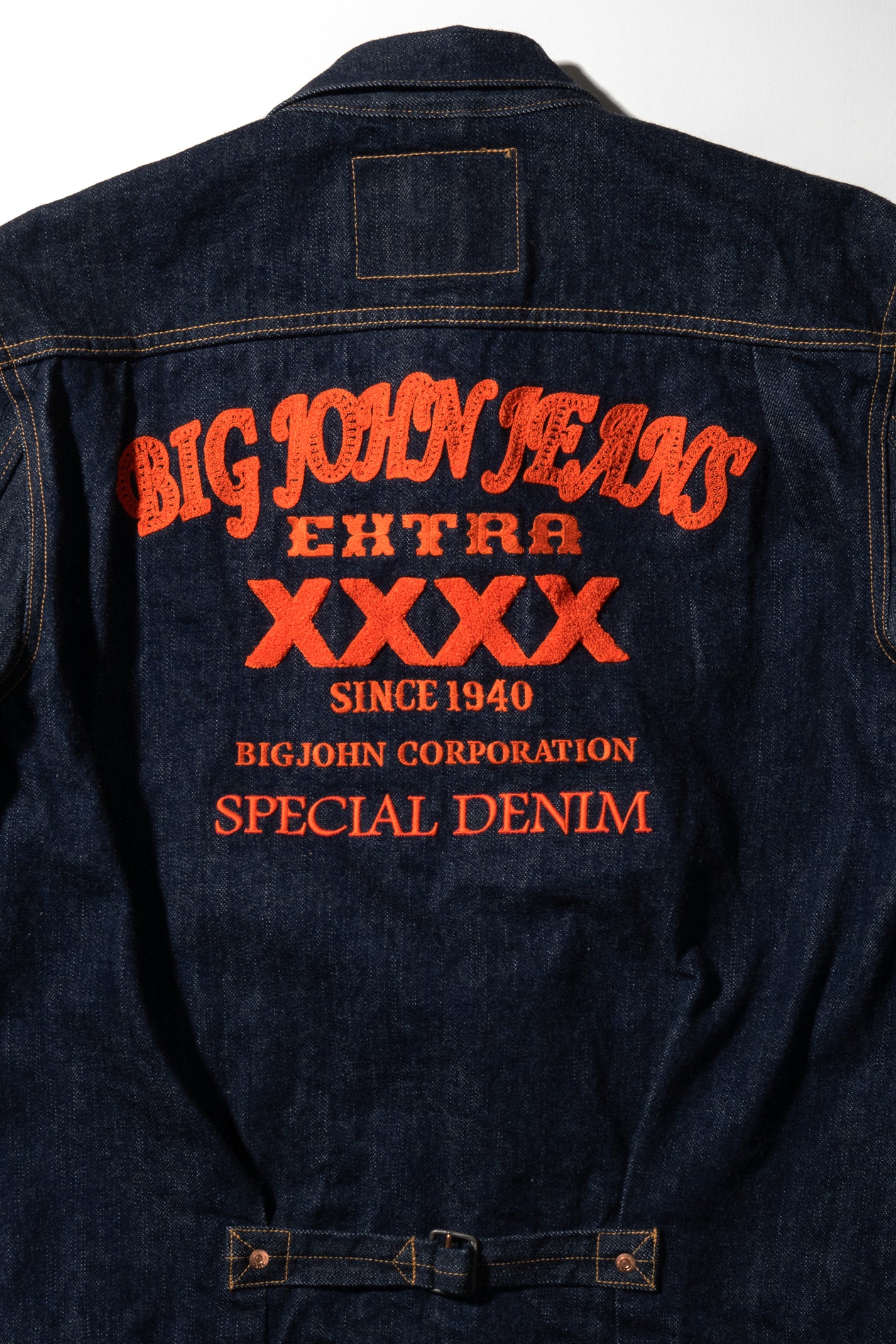XX601/XX601K (SP4)『XXXX-EXTRA』MODEL EMB DENIM JACKET – BIG JOHN【公式】オンラインショップ
