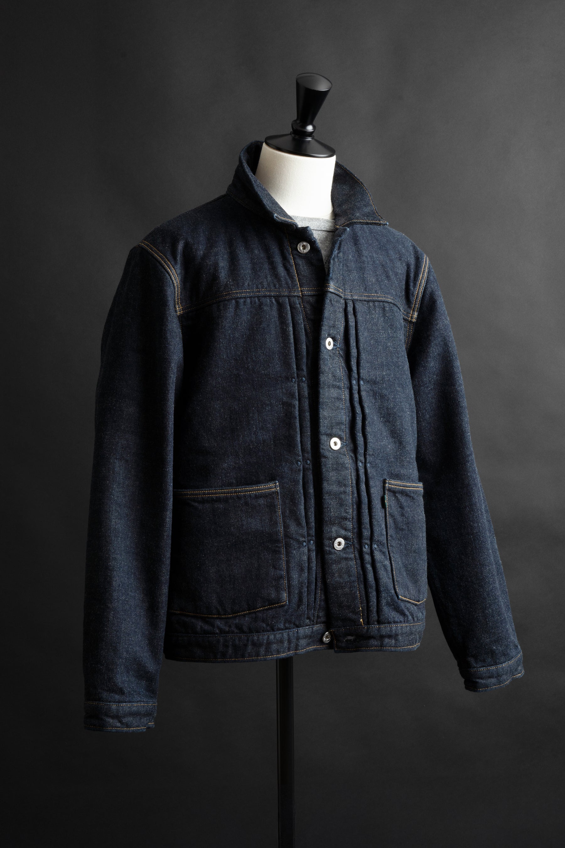 M6013BL (001) GR LABEL BLANKET JACKET – BIG JOHN【公式】オンラインショップ